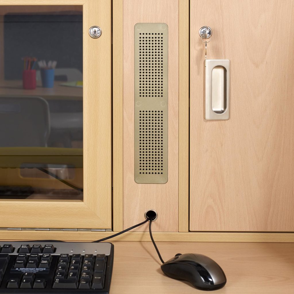 Fixed Computer Workstation - Tough Furniture