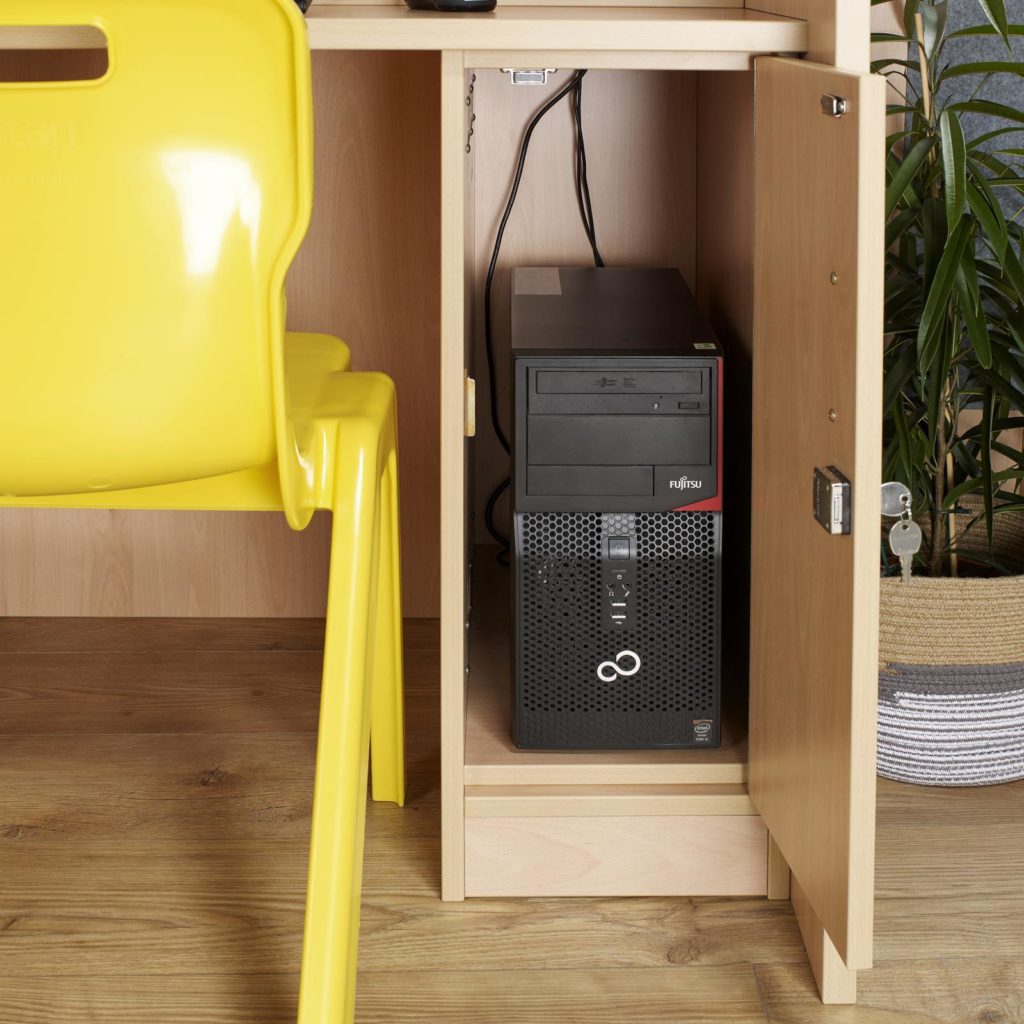 Fixed Computer Workstation - Tough Furniture