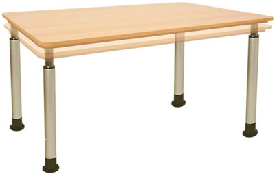 Height Adjustable Table Rectangular - Tough Furniture